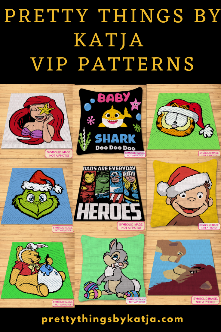 The Muppets - C2C Crochet Blanket Pattern – Pretty Things By Katja