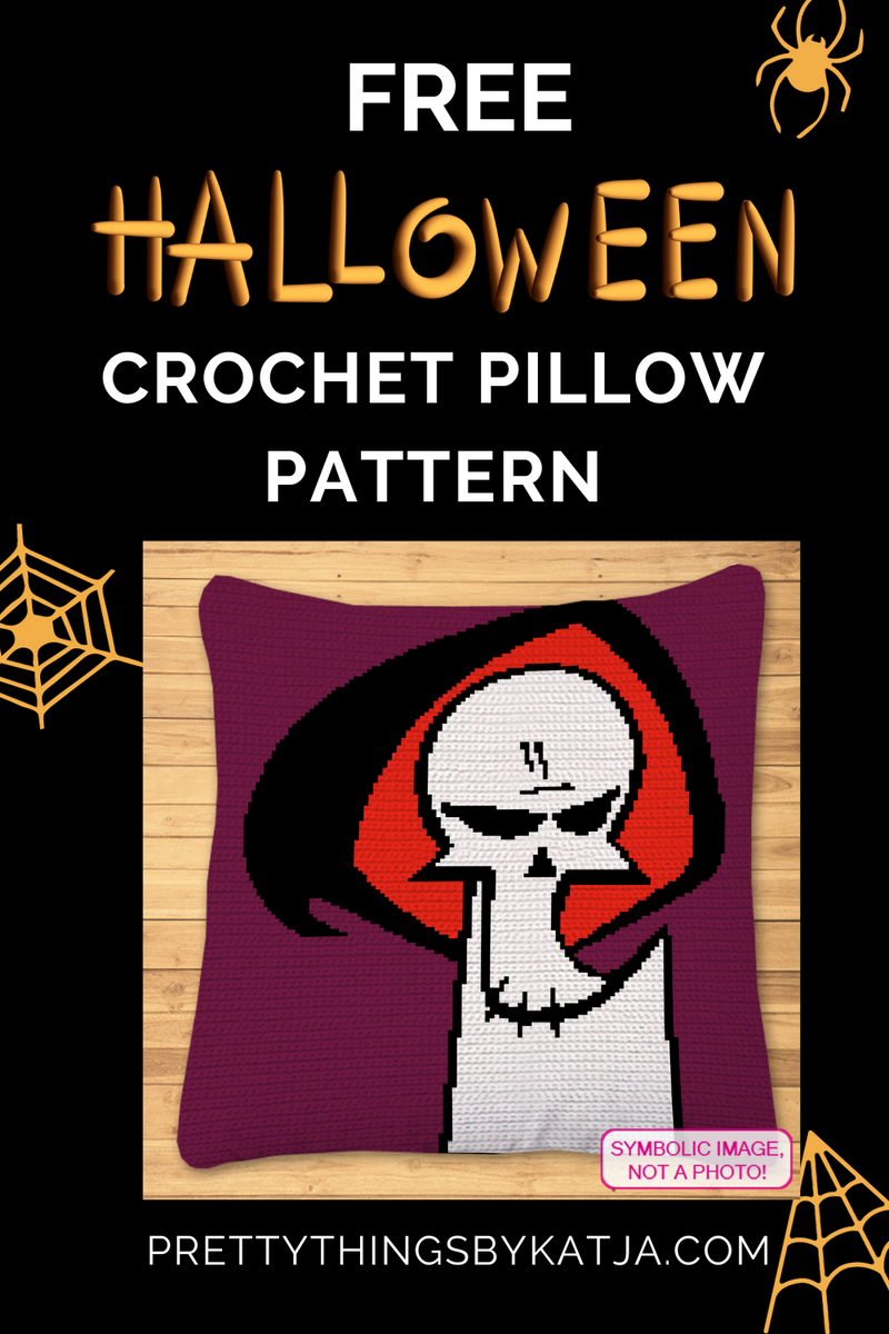 The Grim Reaper - FREE Halloween Crochet Pattern – Pretty Things By Katja