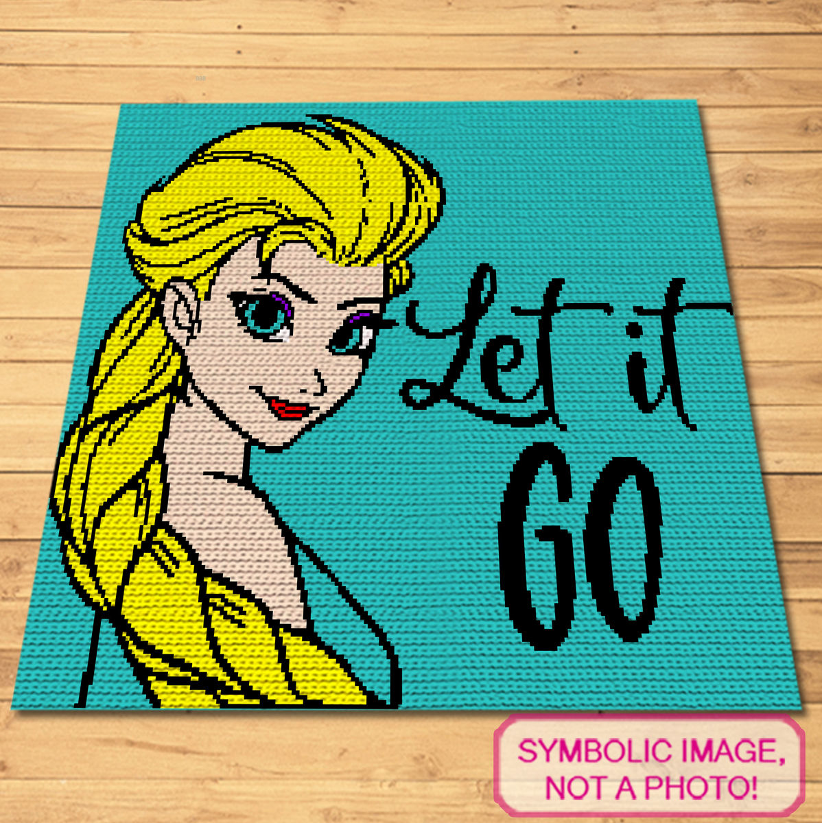 Free Crochet Patterns Elsa Frozen Crochet Pattern SC Crochet Blanket