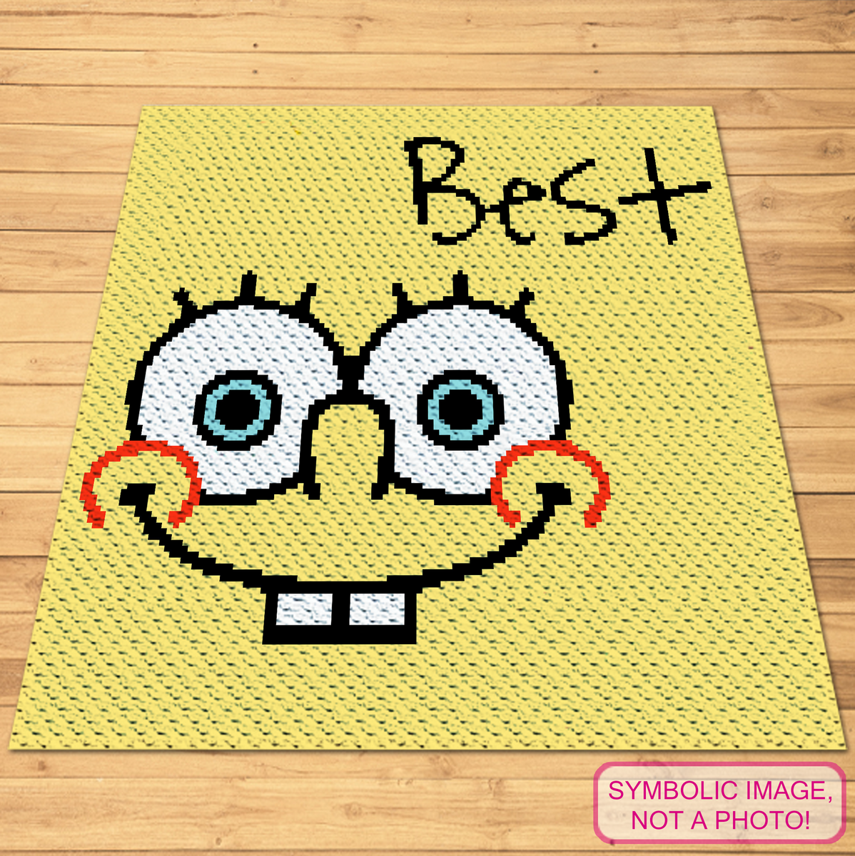 Best Friend Blanket Bundle - Spongebob and Patrick C2C Crochet Pattern ...