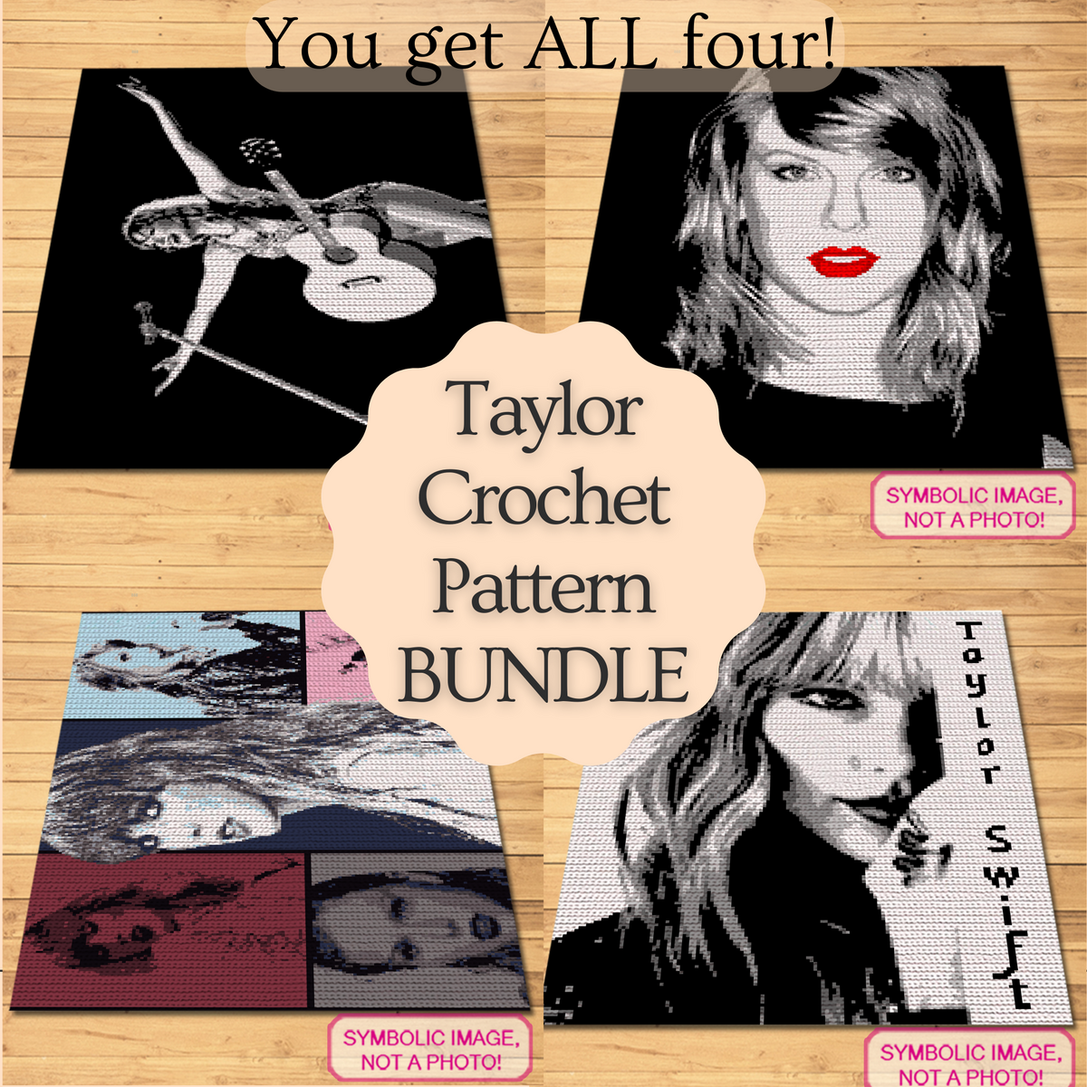 Crochet Taylor Swift Pattern BUNDLE - SC Crochet Blanket Patterns ...