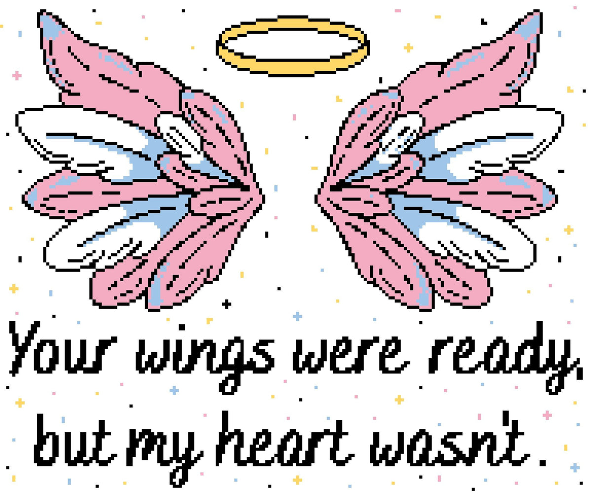 Crochet Angel Wings - Tapestry Crochet Pattern with Written Instructio ...